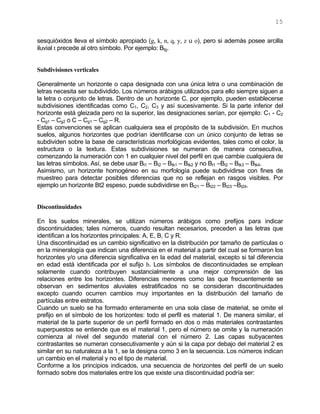 Morfologia del suelo | PDF