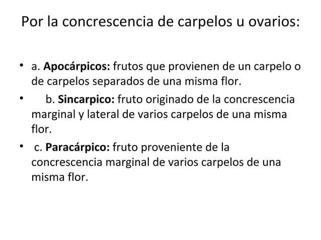 Morfologia De Fruto | PPT