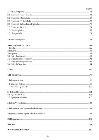 morfologia das folhas: tudo sobre classificação das folhas | PDF