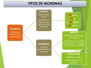 MORFOLOGIA I. para el area de lenguaje- 2 de secundaria | PPTX