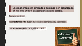 Morfologia monema | PPT