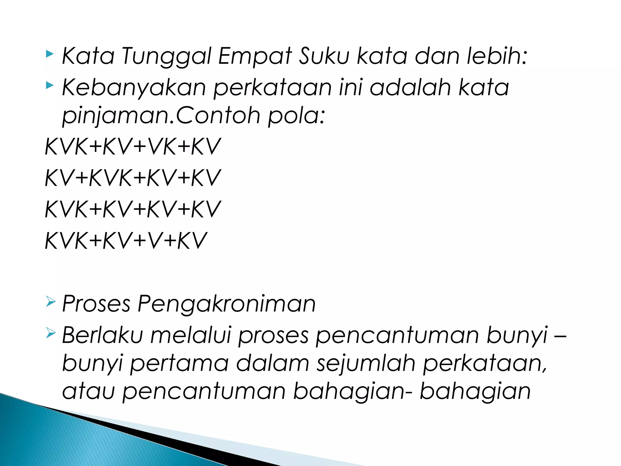 Morfologi bahasa melayu | PDF