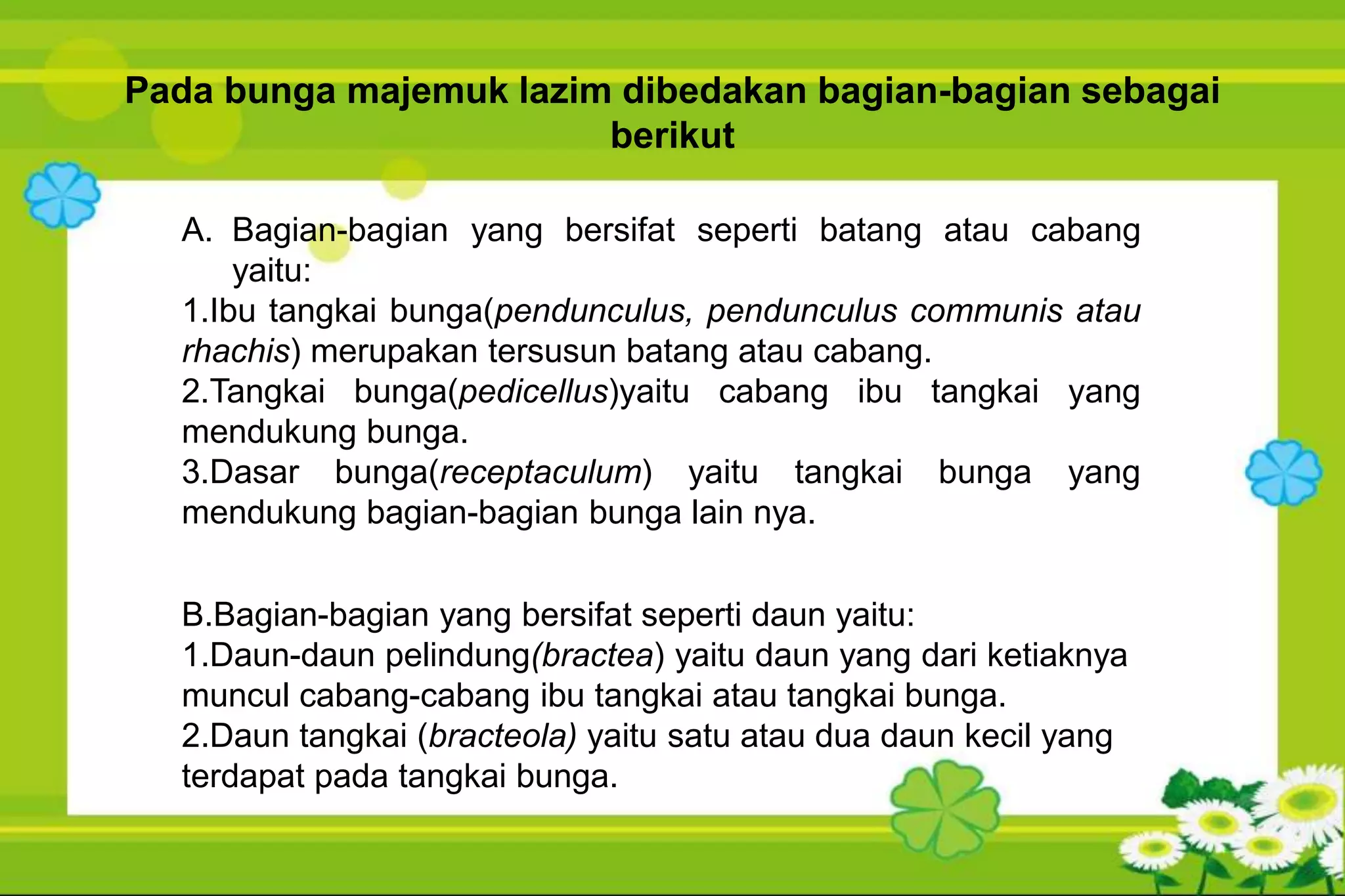 Morfologi BUNGA MAJEMUK(BY DELA NAVARIN).pptx