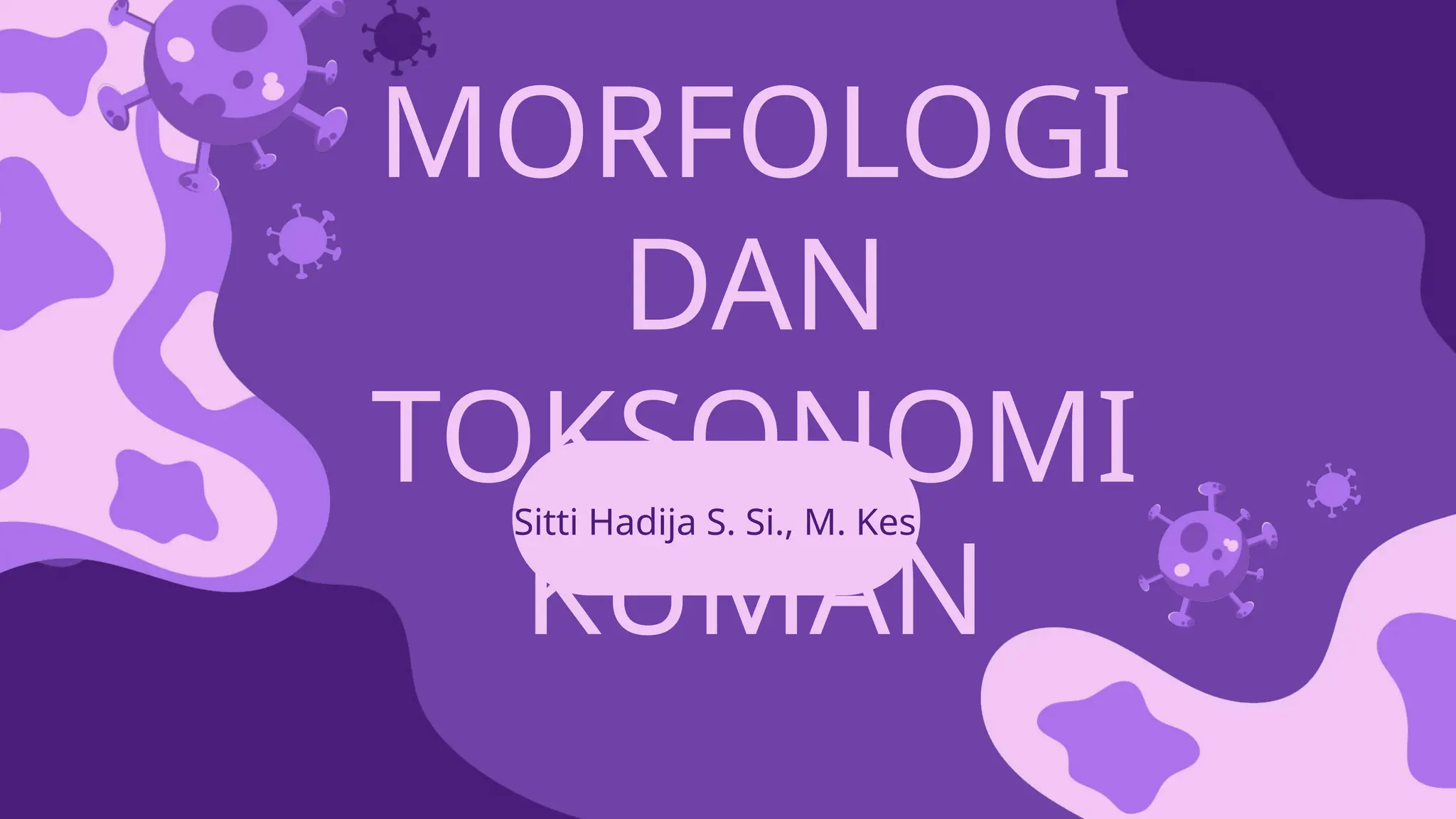 MORFOLOGI DAN TOKSONOMI BAKTERIOLOGI PPT | PPT