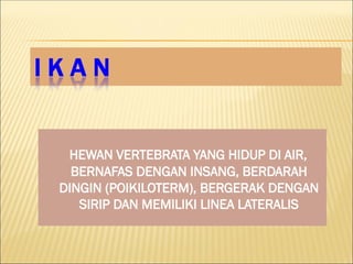 Belajar Mengenai Morfologi Ikan/Ihktiologi Ikan | PPT