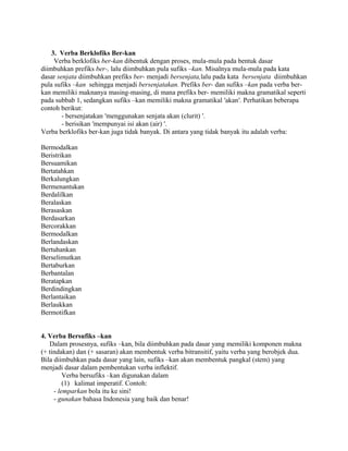 Morfologi pembentukan verba referensi | PDF