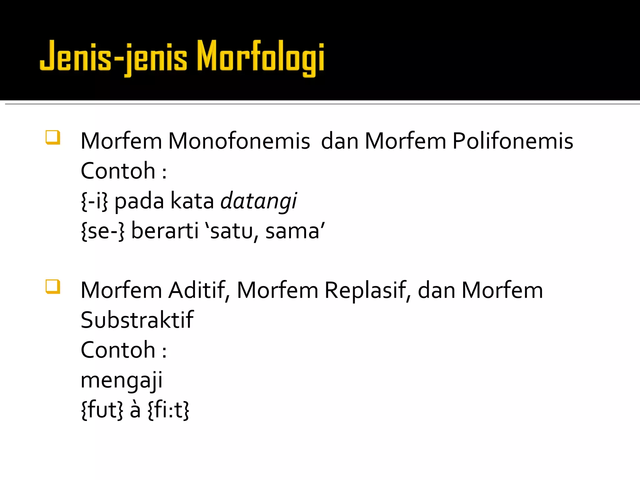 Morfolog ipps | PPT