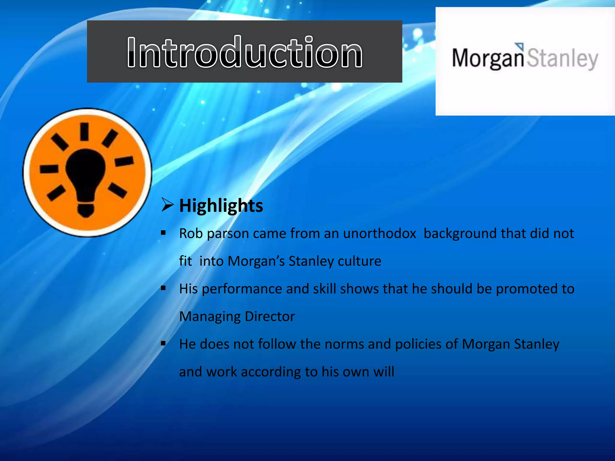 Morgan Stanley | PPTX