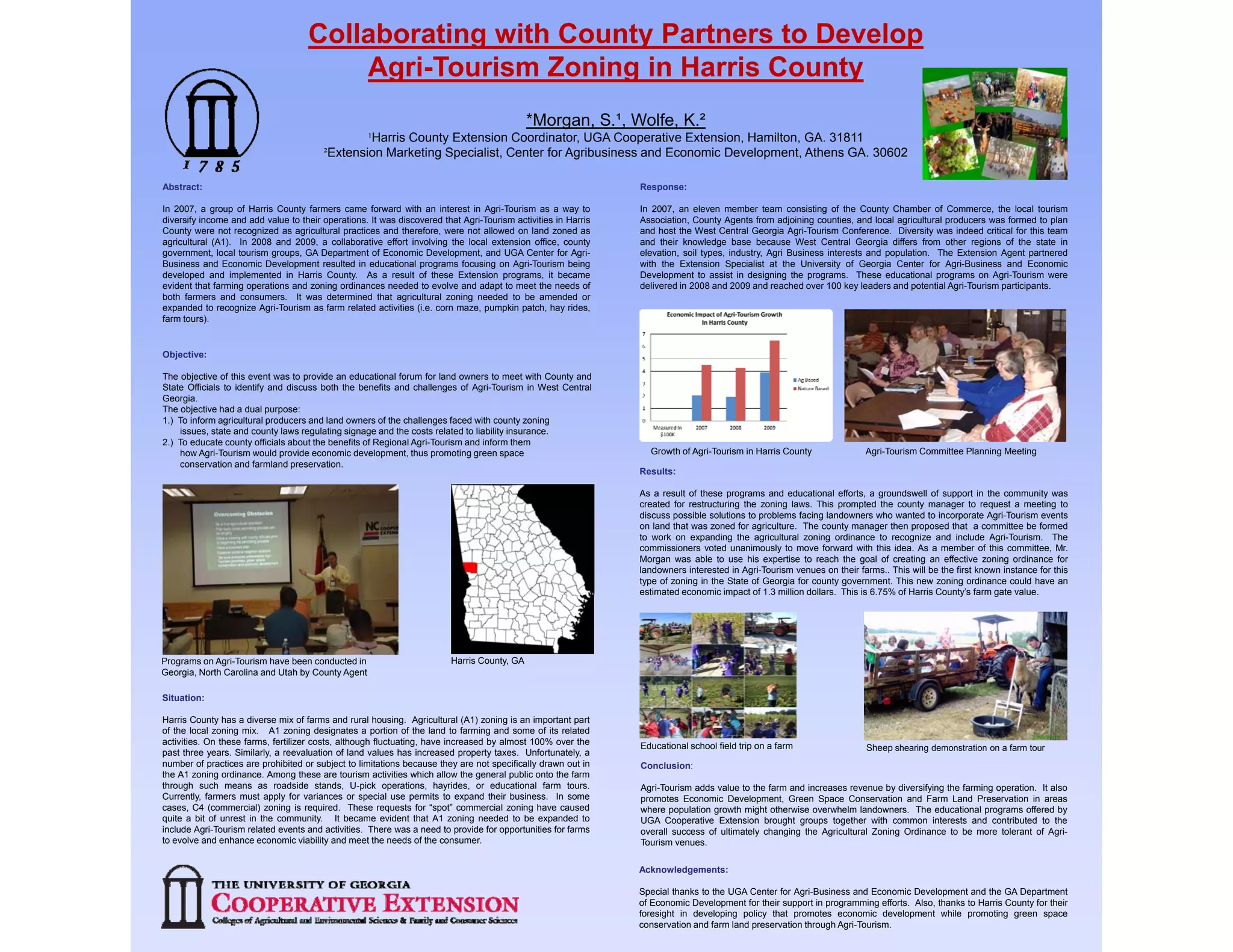 Morgan 2011 agri tourism poster | PDF
