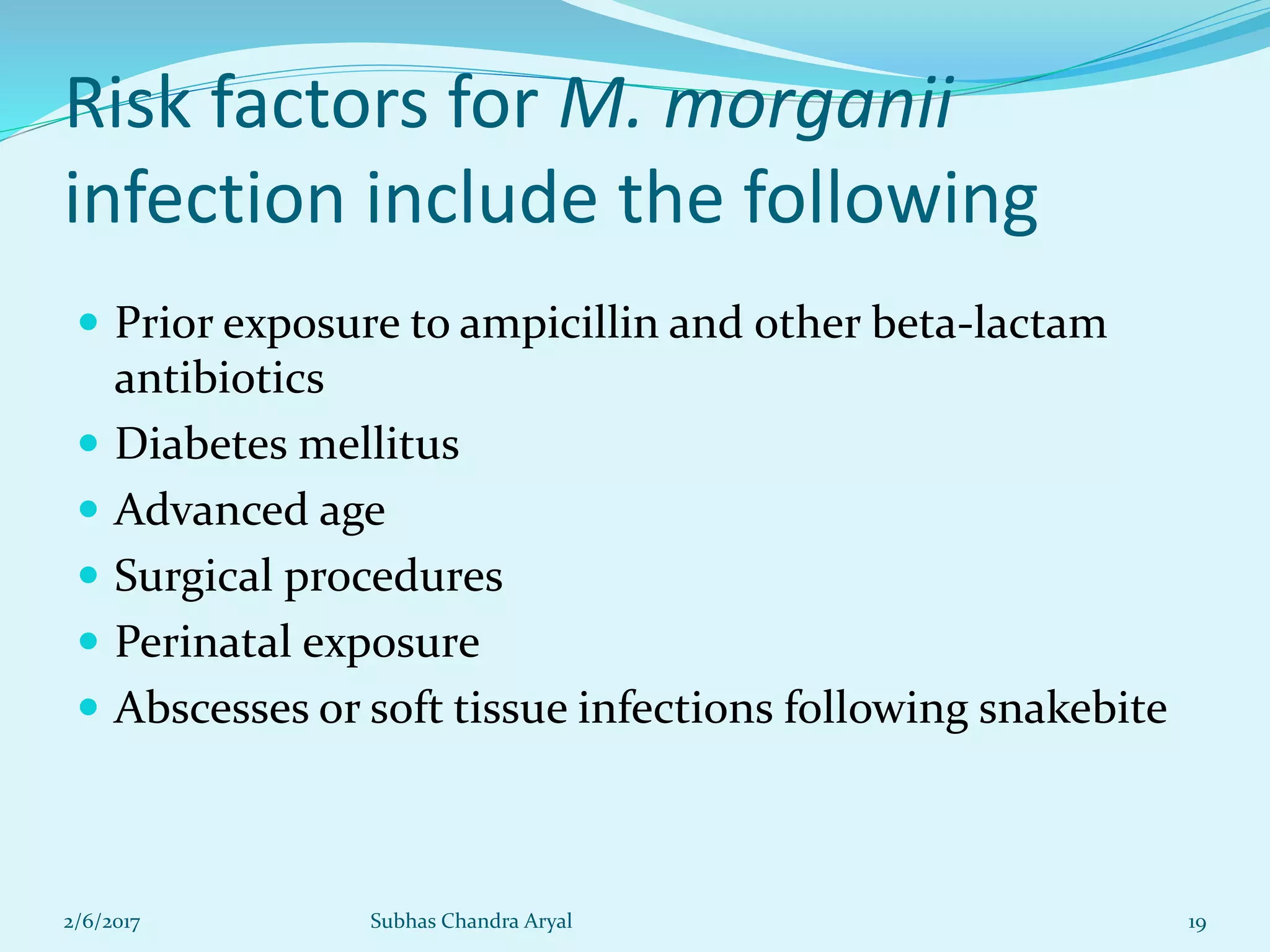 About Morganella species | PDF