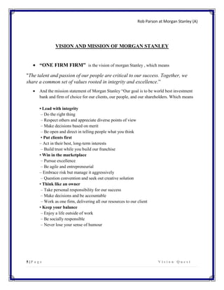 Morgan stanley case | PDF