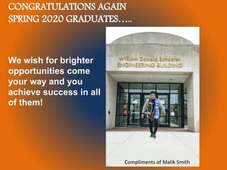 Morgan State University, Spring 2020 Graduates (MATH,ACSC,ICM) | PPT ...