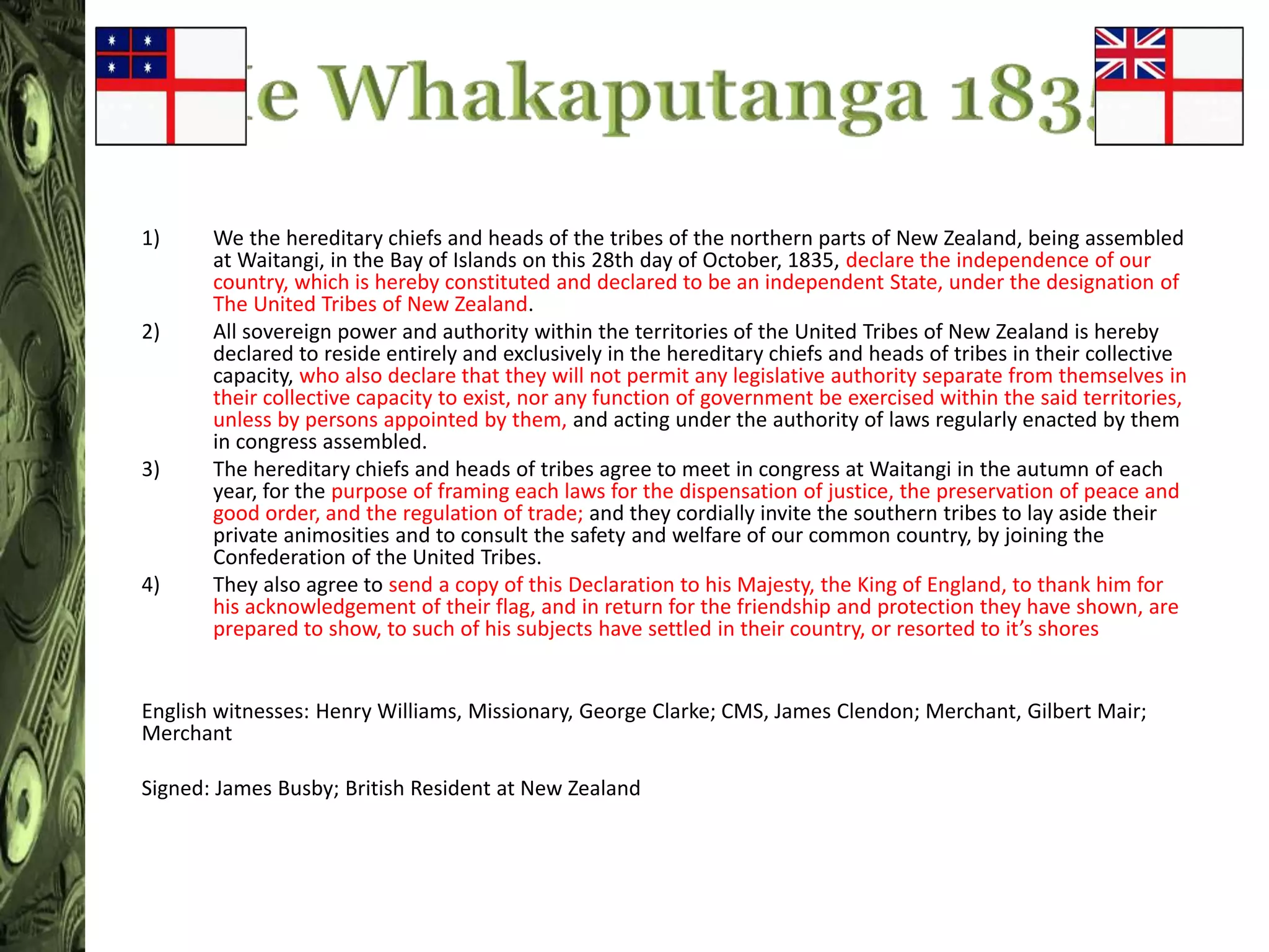 Māori experiences of historical intergenerational trauma | PPTX