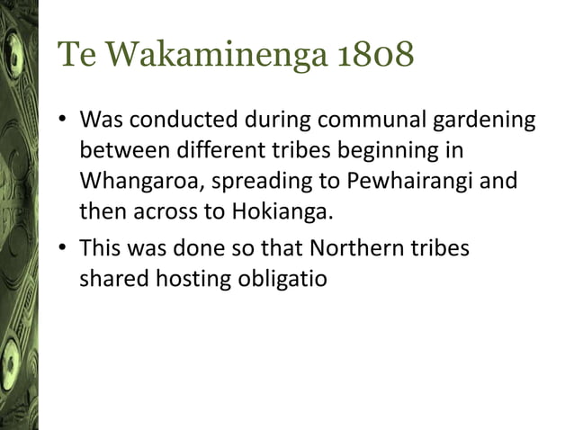 Māori experiences of historical intergenerational trauma | PPTX