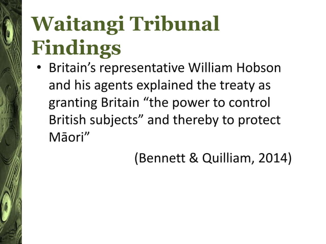 Māori experiences of historical intergenerational trauma | PPTX