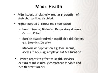 Māori health disparities | PDF