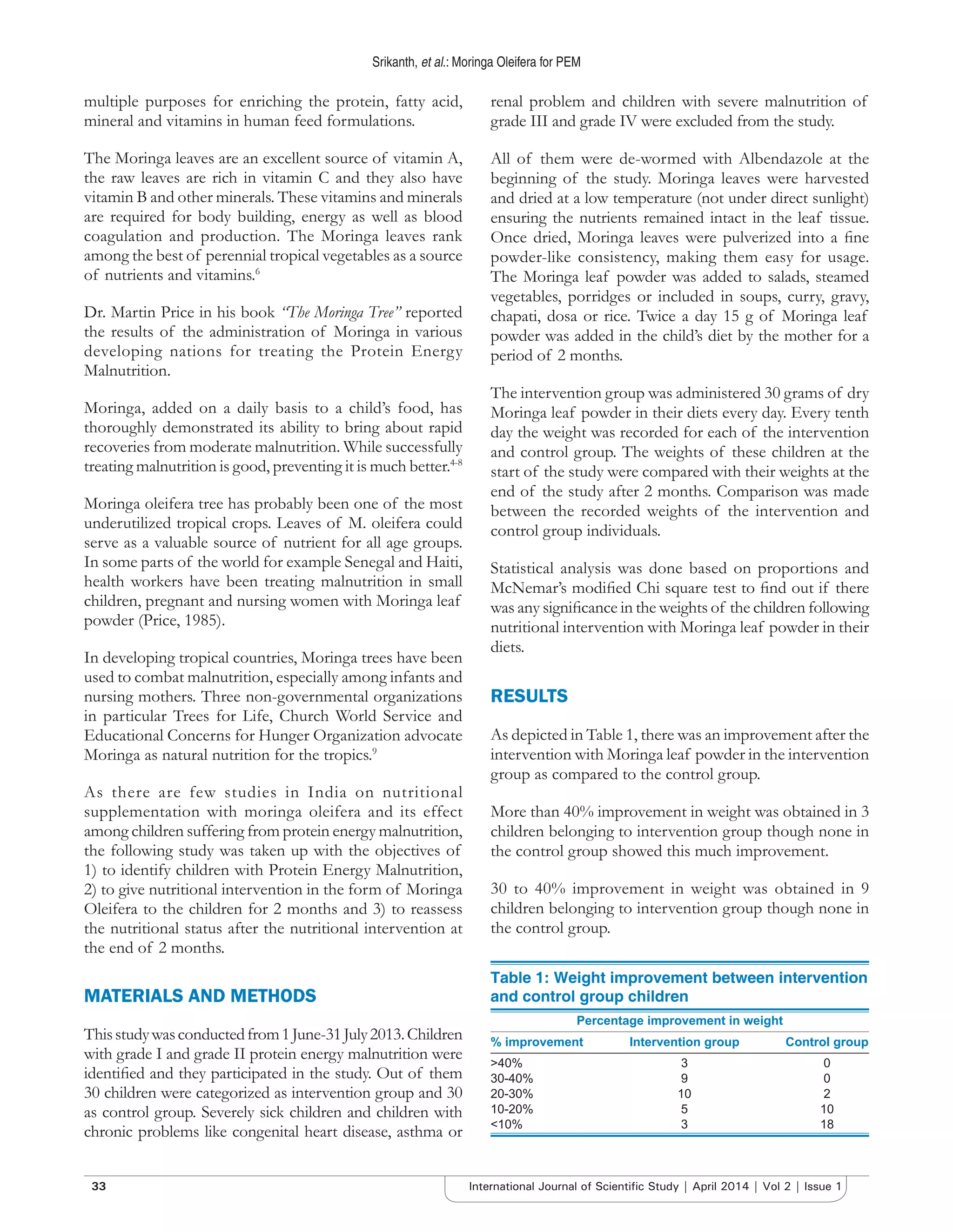 Moringa oleifera-to-combat-malnutrition | PDF