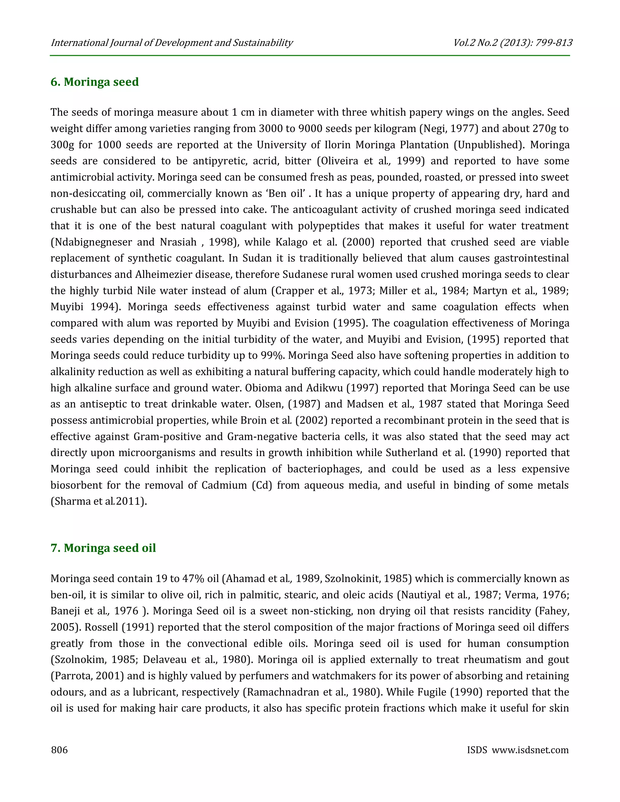 Moringa tree-poverty-alleviation-and-rural-development | PDF