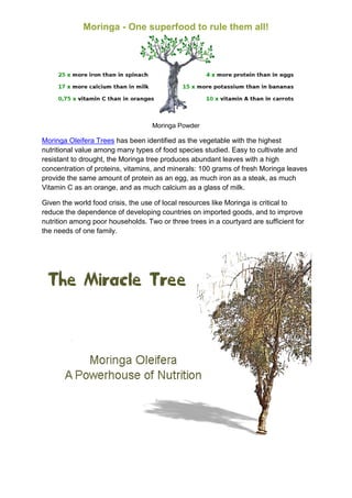 Moringa book | PDF