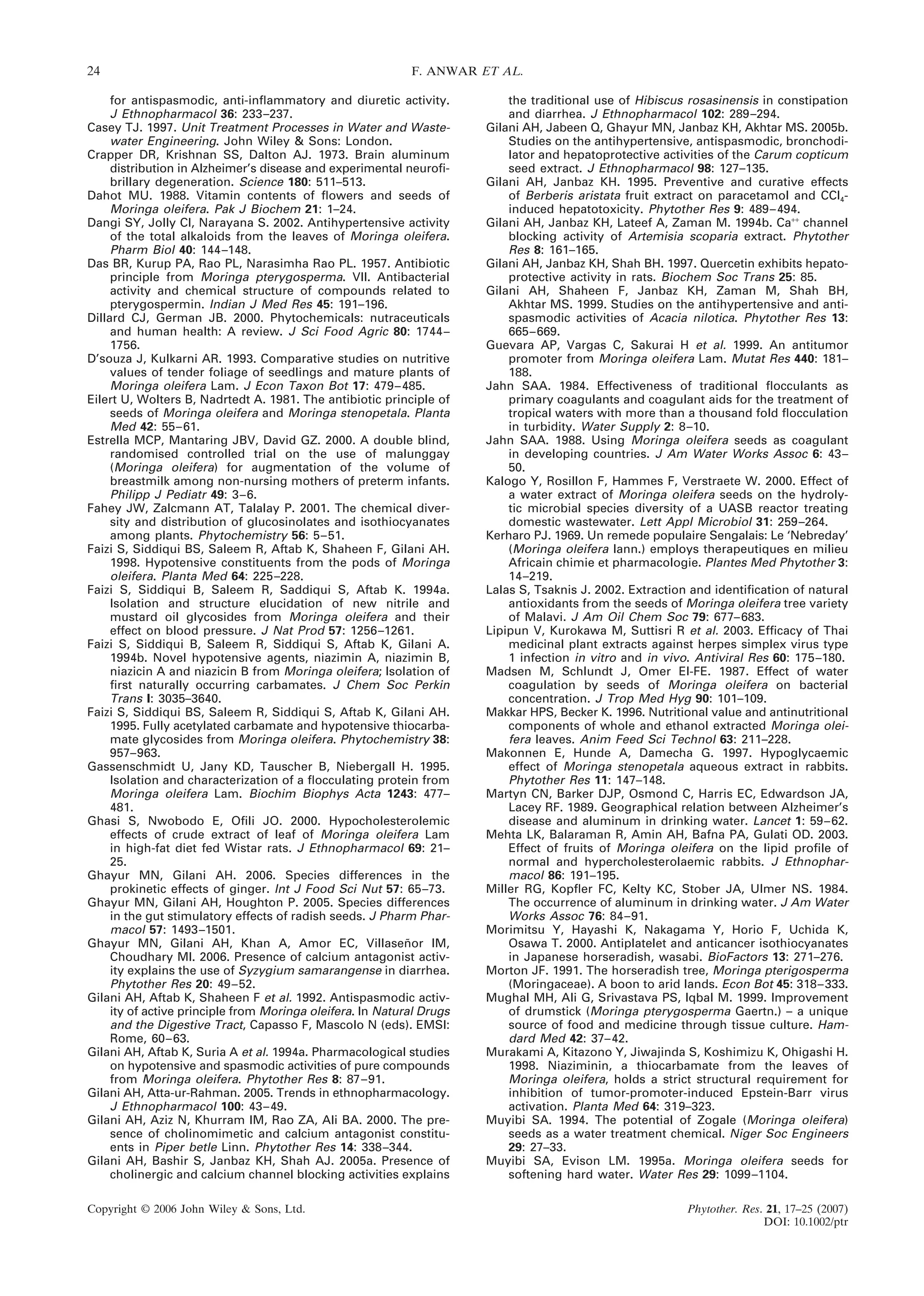 Moringa multiple medicinal_uses | PDF