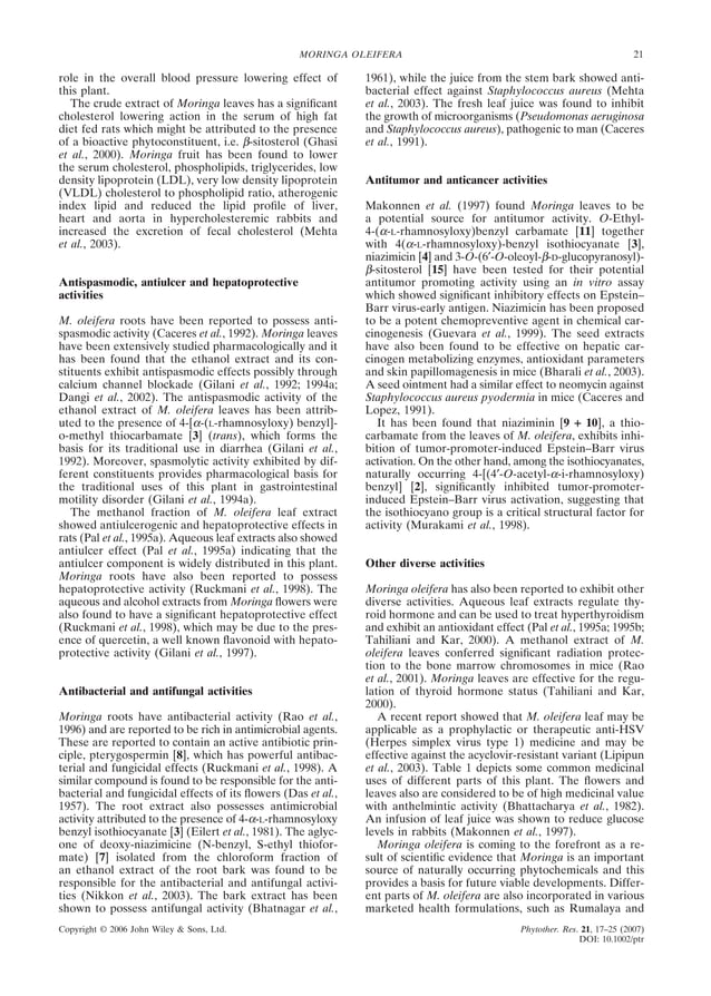 Moringa multiple medicinal_uses | PDF