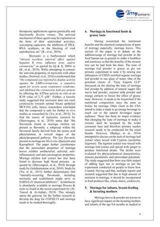 Moringa research paper | PDF | Herbs and Supplements | Alternative Medicine