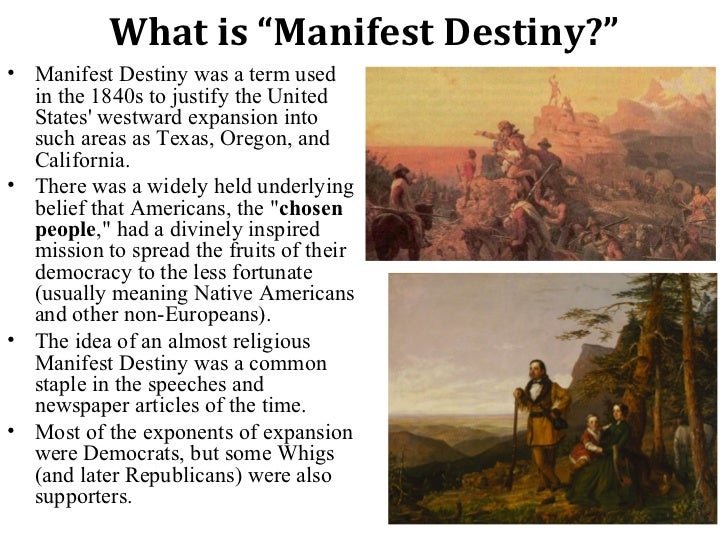 Morin manifest destiny