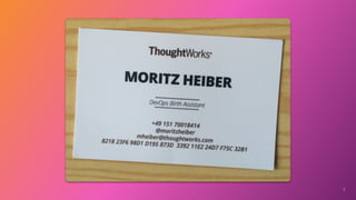 Moritz Heiber - Your dashboard sucks | PPT