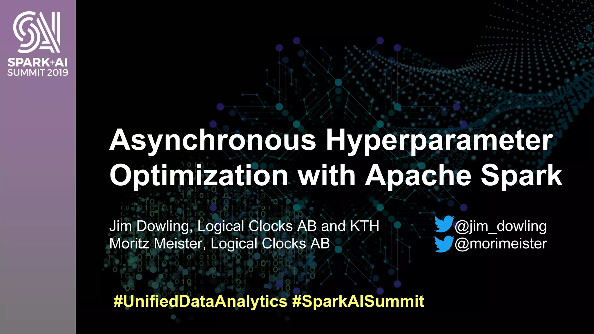 Asynchronous Hyperparameter Optimization With Apache Spark Ppt 