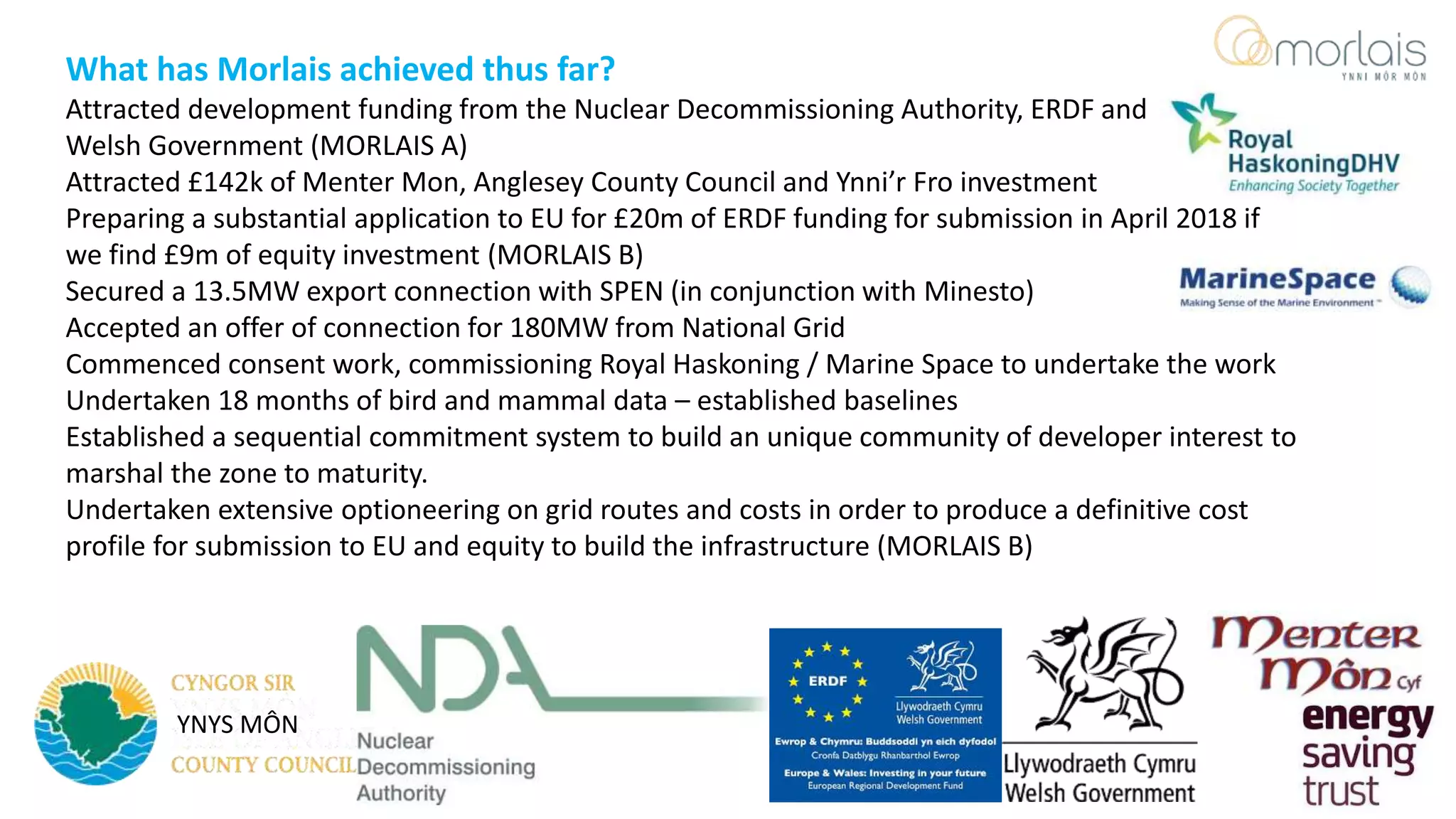 Gerallt Llewelyn Jones, managing director, Morlais | PPTX