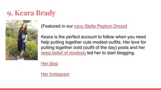 15 LDS Modest Fashion Bloggers You'll Love Following | PPT