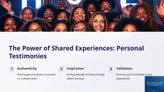 Mormon Stories Community Exploring Faith Without Judgment | PPTX