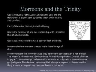 Mormon Beliefs On The Trinity – What Do Mormons Believe About Jesus ...
