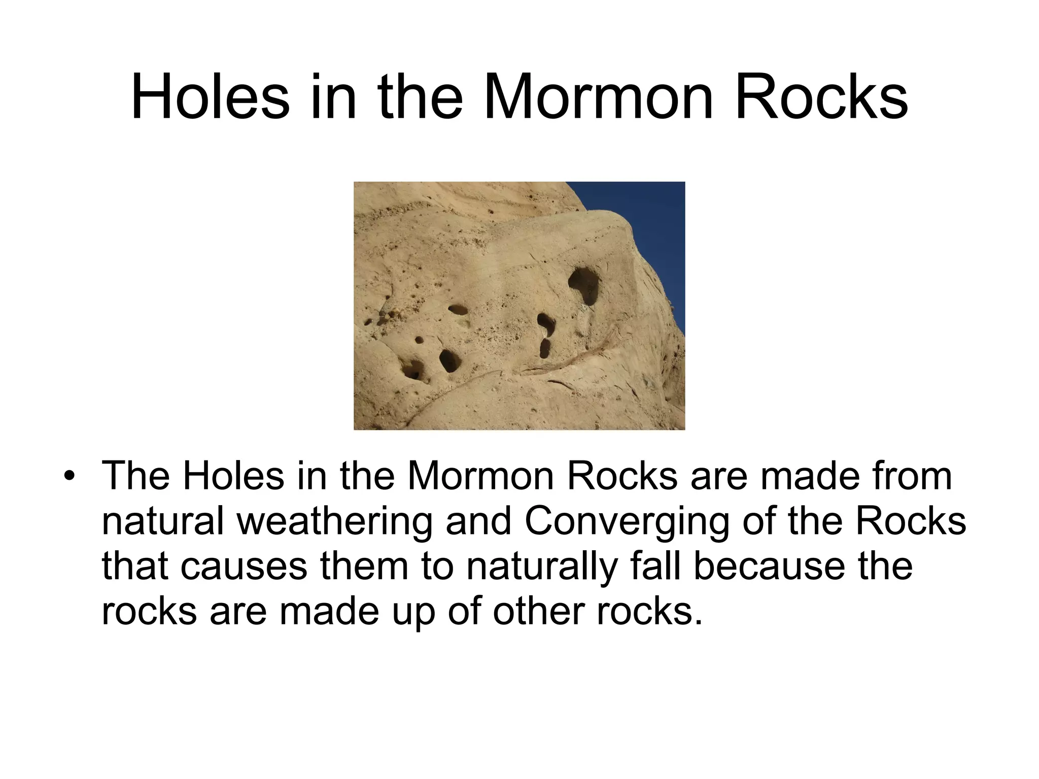 Mormon rocks and the etiwanda preserve | PPT