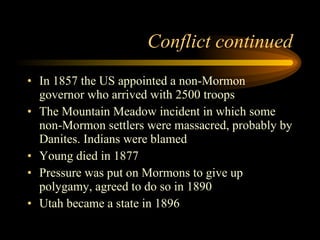 Mormons Revision | PPT