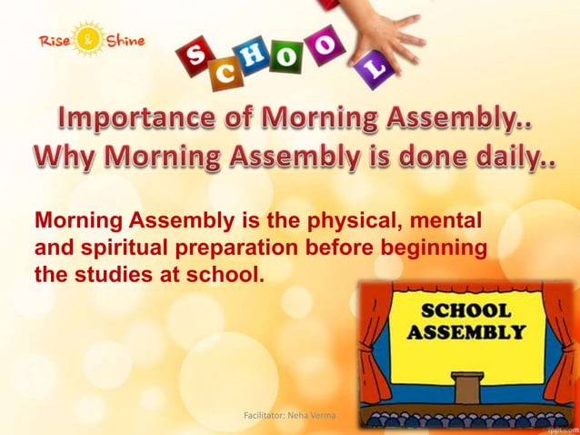 Morning assembly | PPT