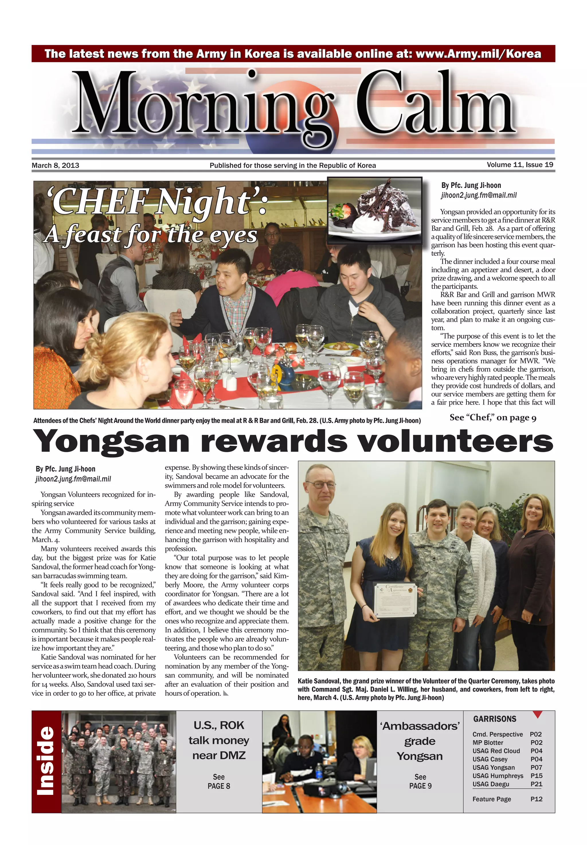Morning calm weekly 130308 | PDF
