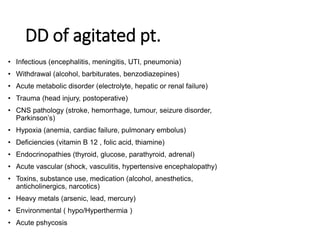 Approach to a patients with Acute Behavioural Disturbance in Emergency ...