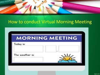 Morning meeting: Transform your day | PPTX