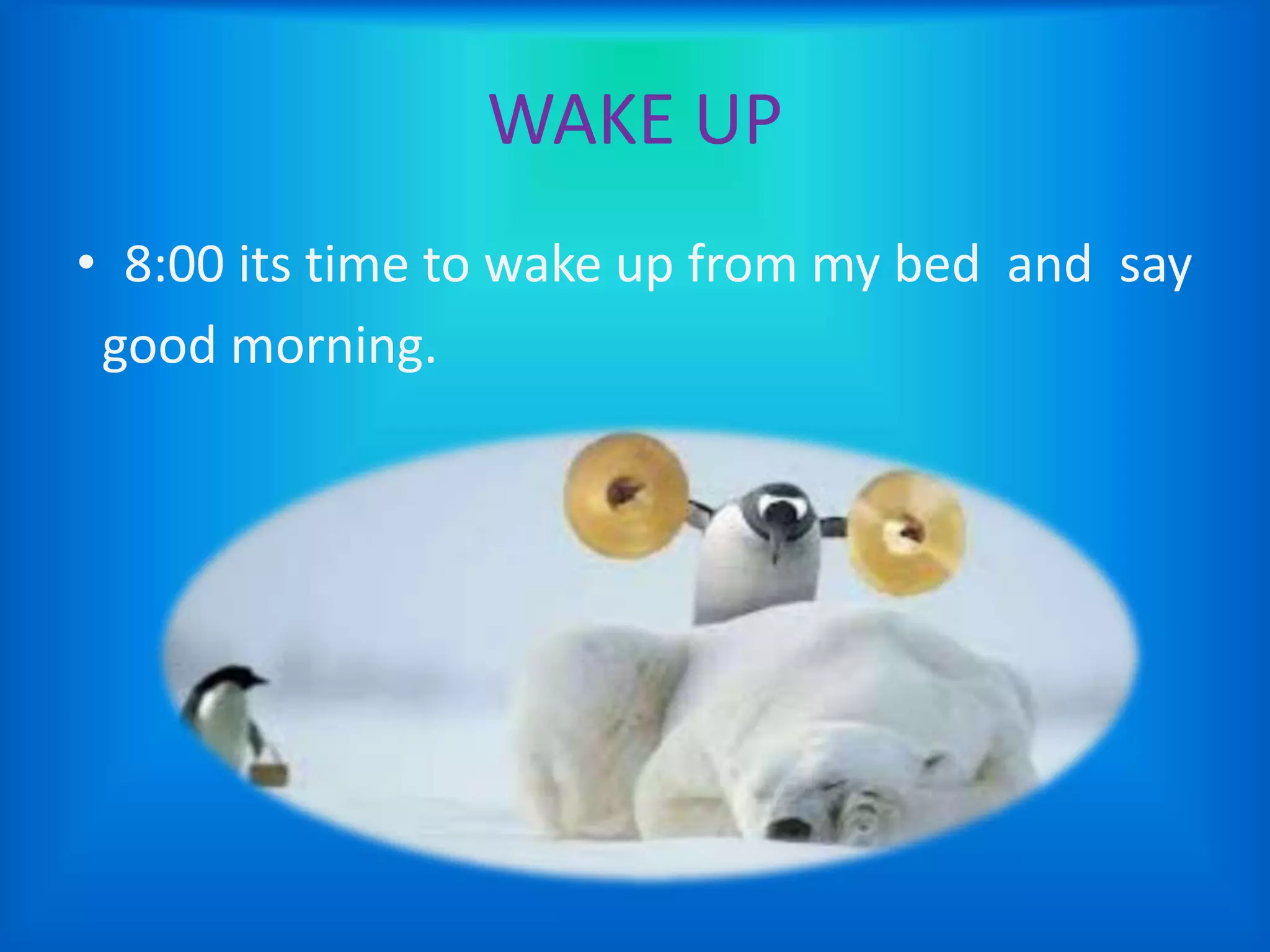Morning routines | PPT