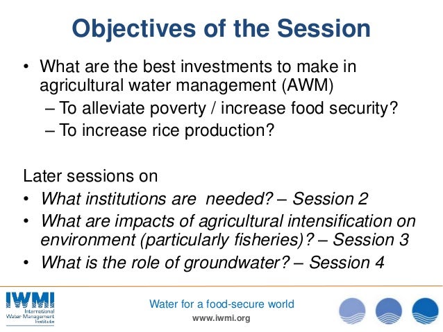 Agricultural water management planning in Cambodia