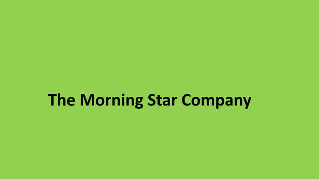 Morning Star | PDF | Business | Business and Finance