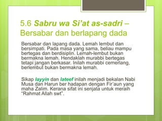 Morobbi contoh dalam meransang tarbiah yang berjaya | PPTX