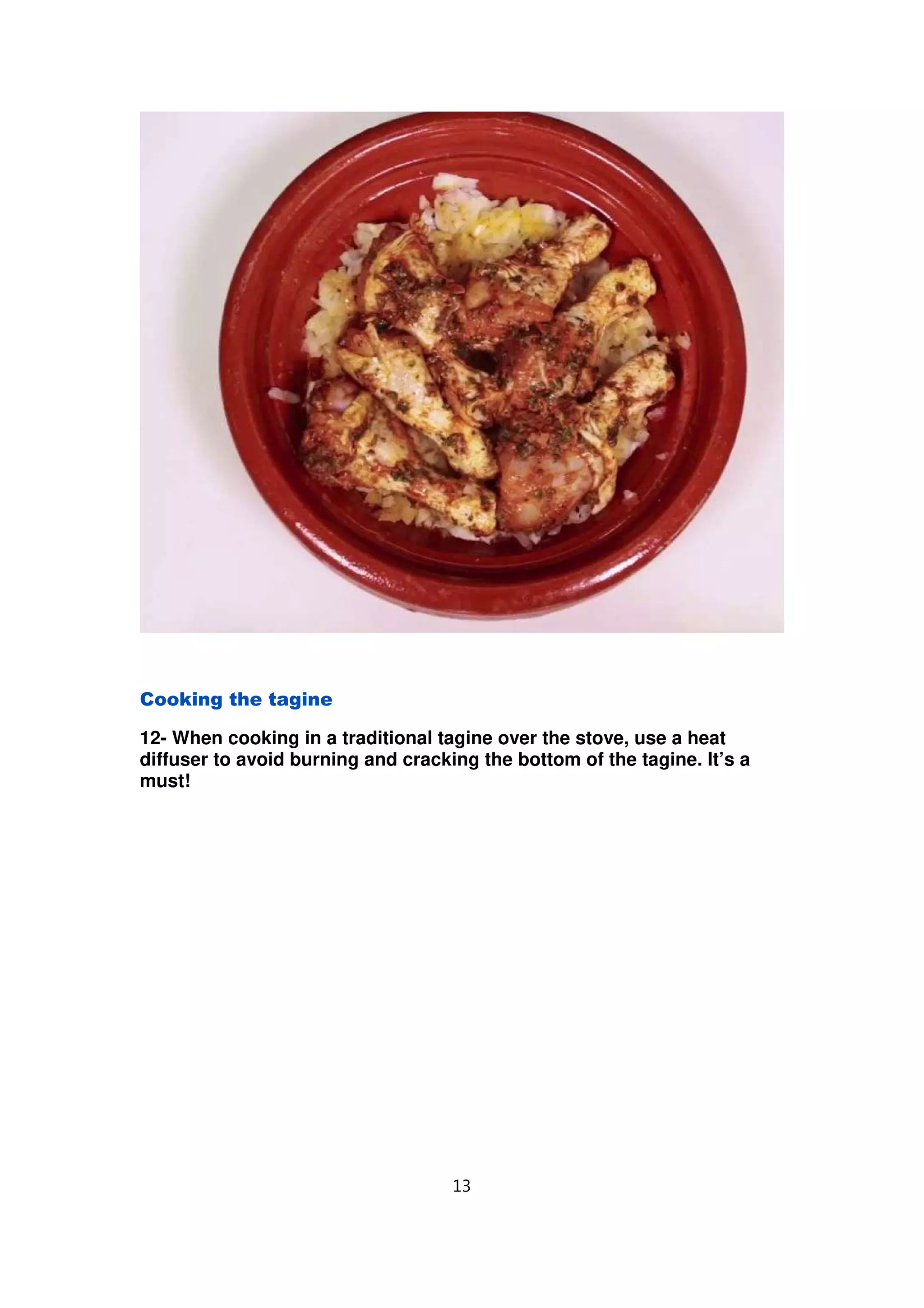 Moroccan tagine - how to make a moroccan chicken tagine | PDF