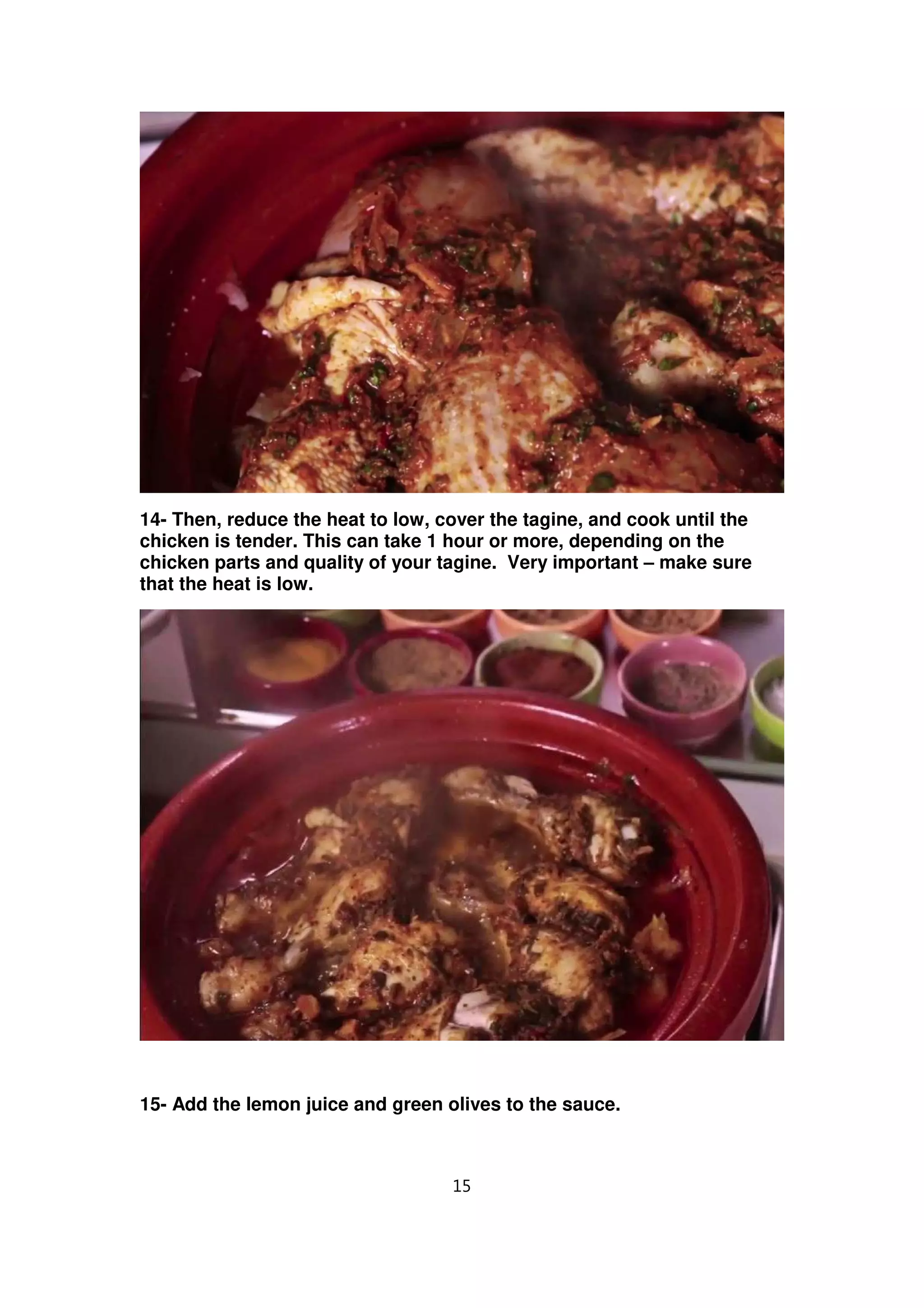 Moroccan tagine - how to make a moroccan chicken tagine | PDF