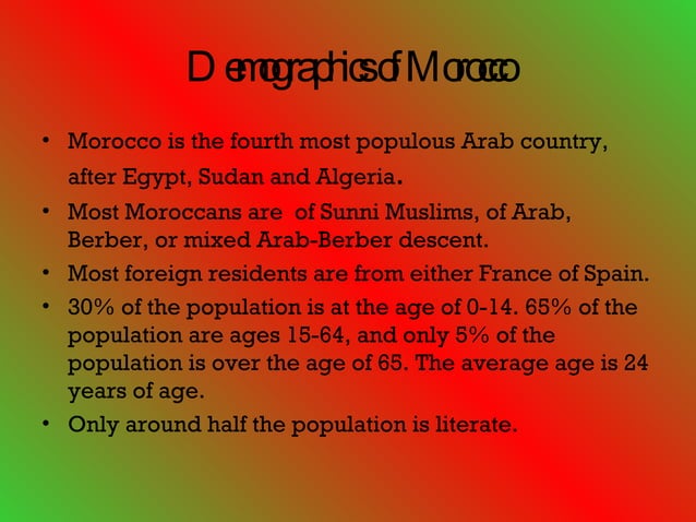 Morocco History Pres. | PPT | Islam | Religion & Spirituality