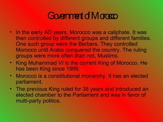 Morocco History Pres. | PPT