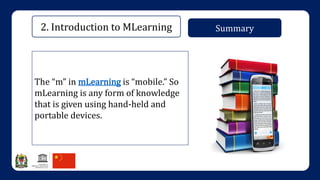 Introduction to mobile learning | PPT