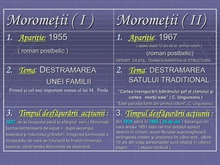 Morometii I,II comp si struct.ppt