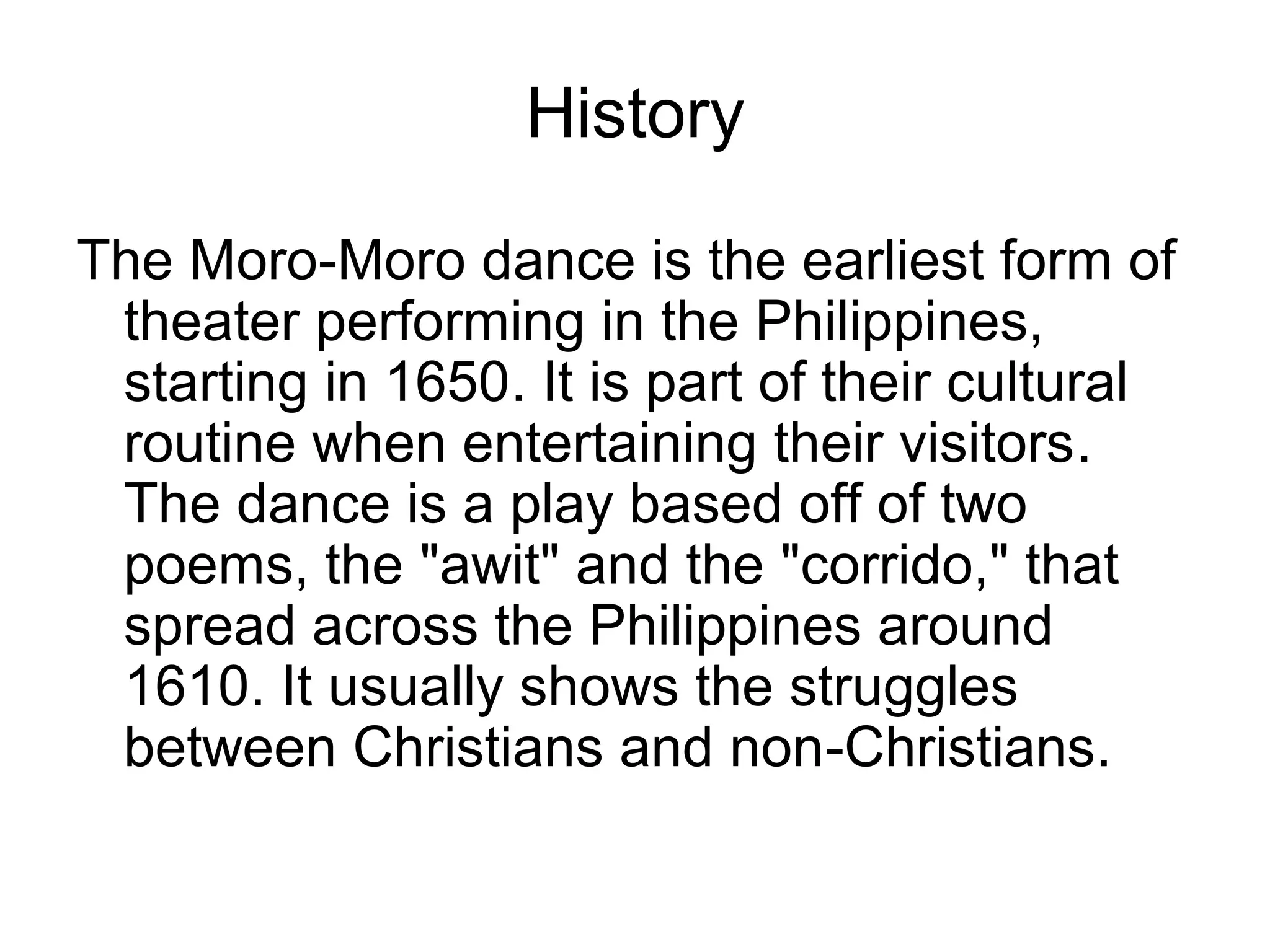 Moro moro | PPT
